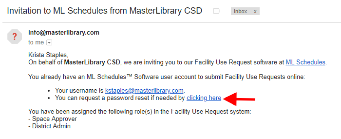 Send Email User Credentials From Manage Users Screen Ml Schedules 7637