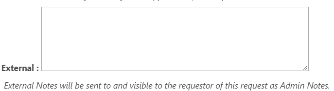 Add Note to Event Requestor – ML Schedules