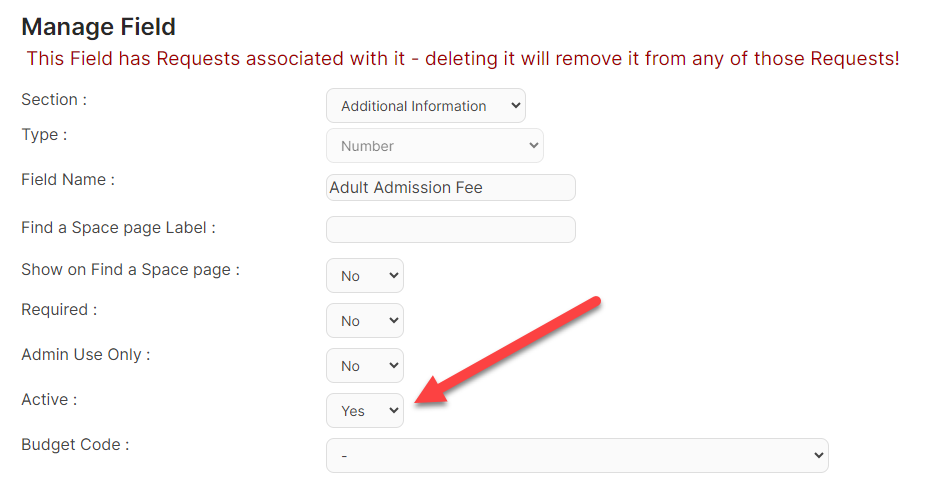 Manage Fields Create A Custom Field Ml Schedules